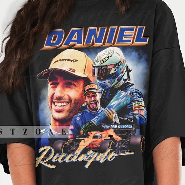 Daniel Shirt Driver Racing Championship Formula Racing Tshirt Australia ...