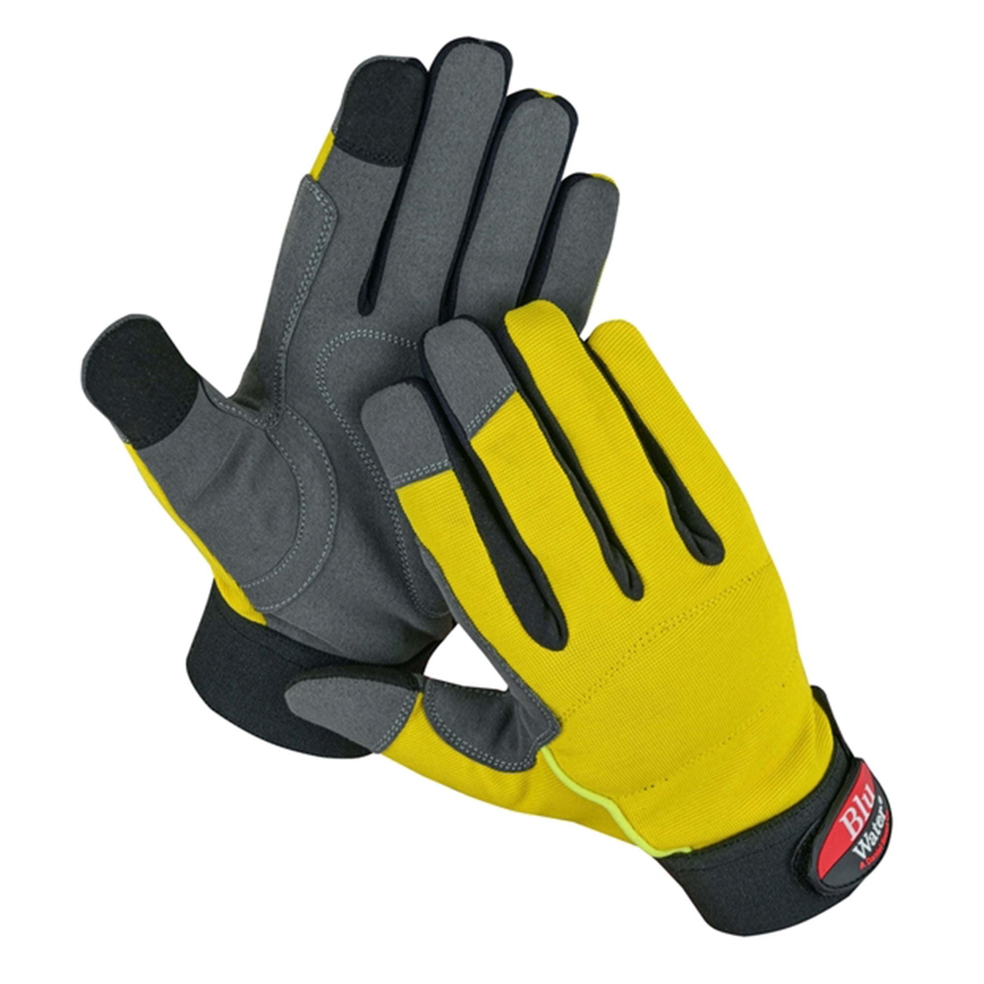 Daniel Smart All-purpose Mesh Leather Work Gloves Protective hand ...