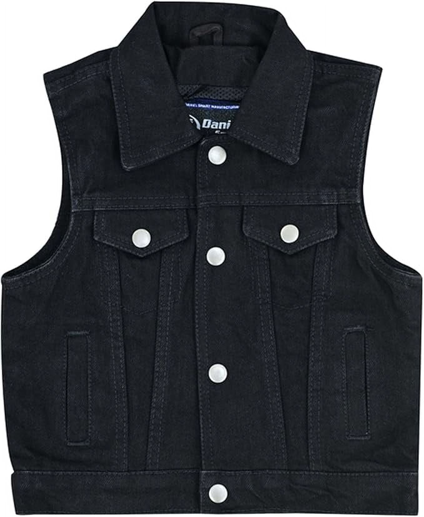 Daniel Smart Kids Jean Vest Quality Denim Vest Kids with Unique Design ...