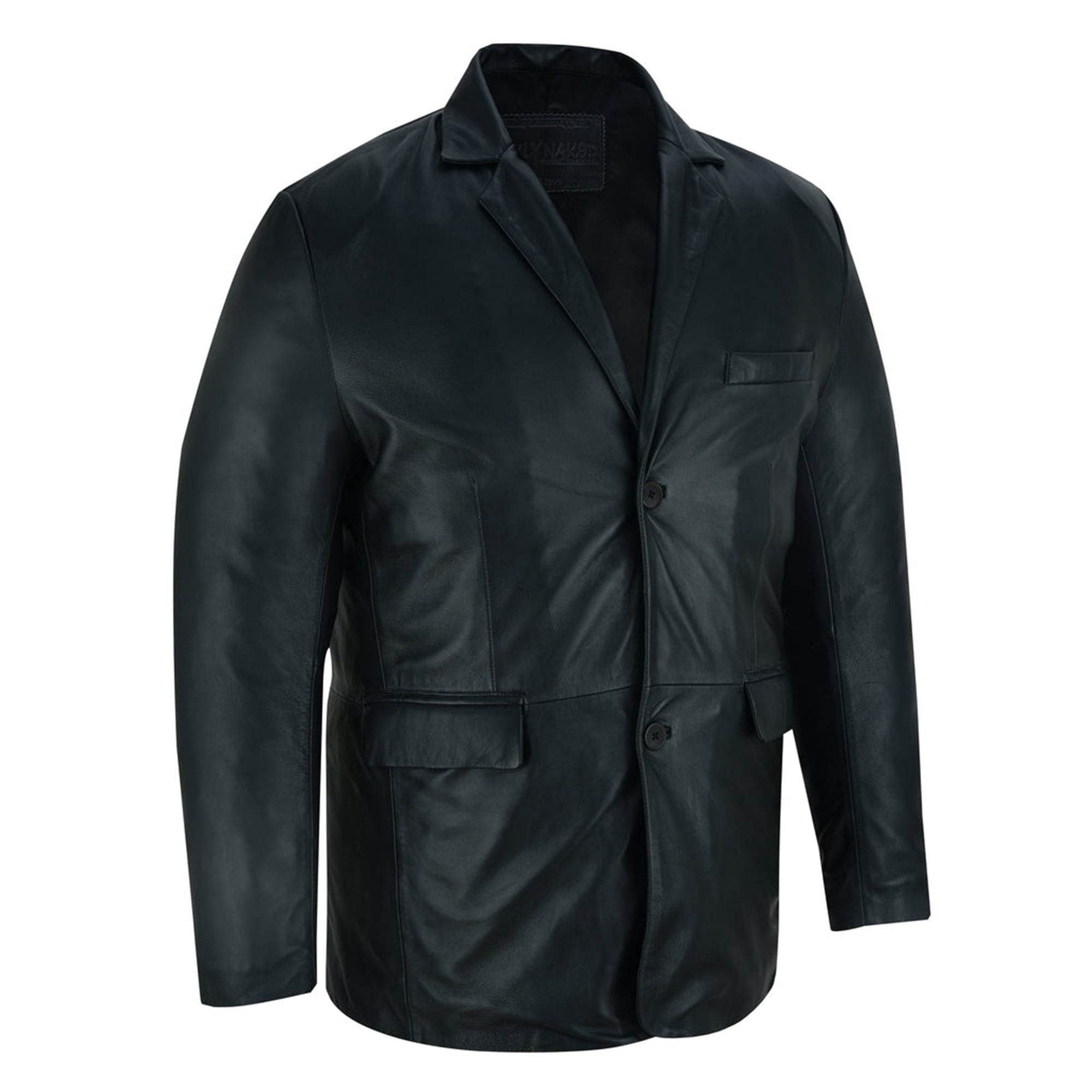 Daniel Smart Men Leather Blazer Fully Lined Sheep Skin Leather Blazer ...