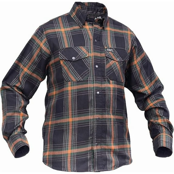 Daniel Smart Men's Plaid Flannel Shirt – Long Sleeve Flannel Shirt with ...