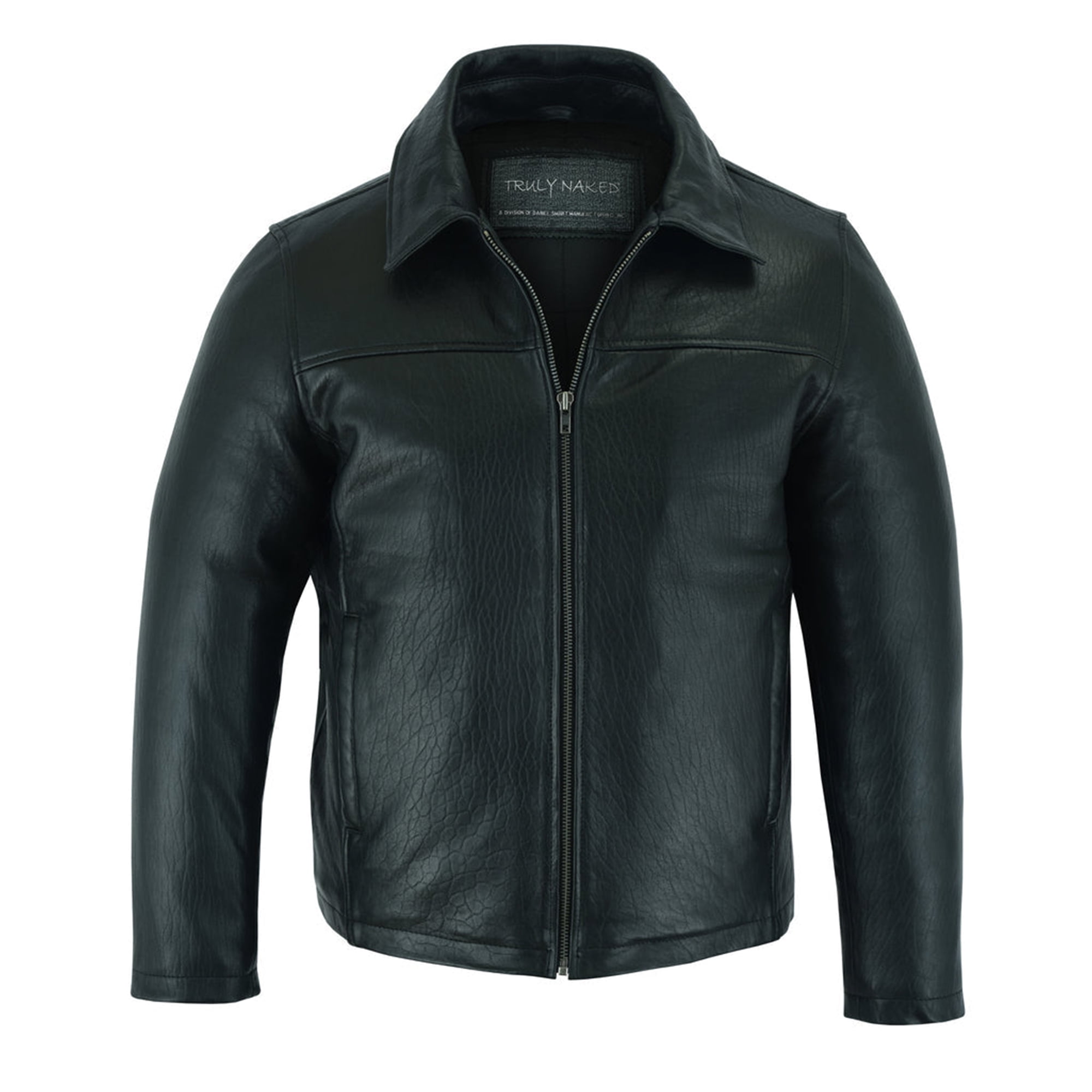 Daniel Smart Mens Motorcycle Leather Jacket Lambskin Leather Jacket for ...