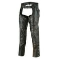 Daniel Smart Motorcycle Leather Chaps All Season Insulated Unisex Biker ...