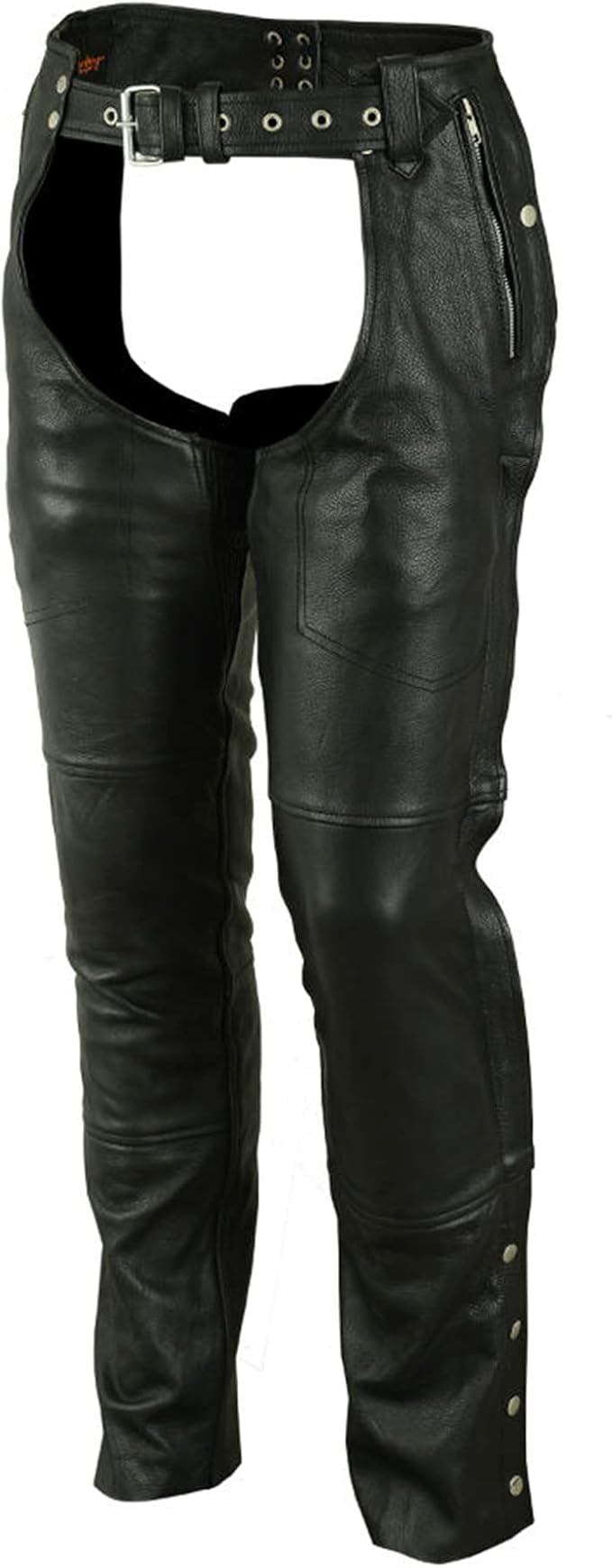 Daniel Smart Motorcycle Leather Chaps All Season Unisex Assless Chaps ...