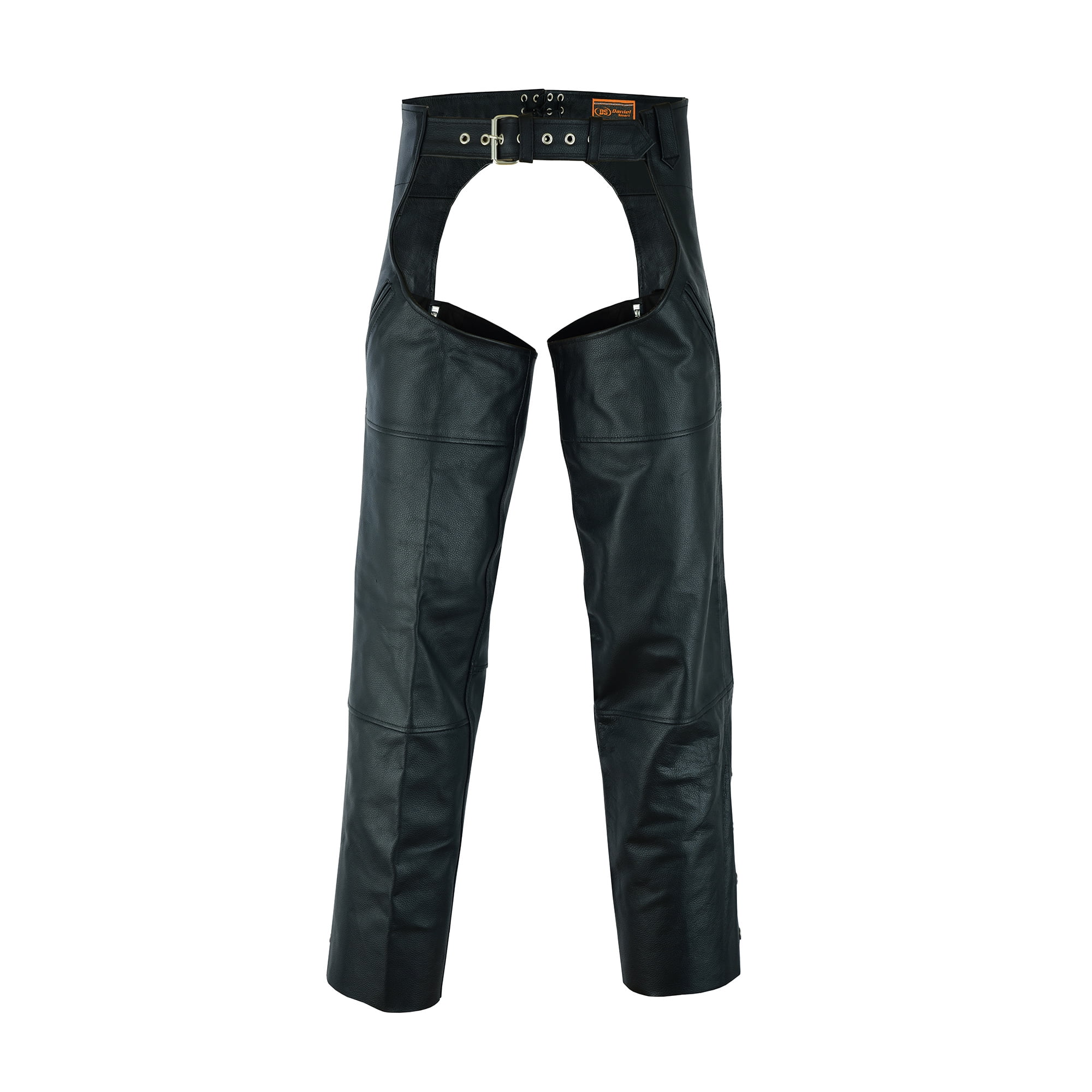 Daniel Smart Motorcycle Leather Chaps – All Season Unisex Biker Pant ...