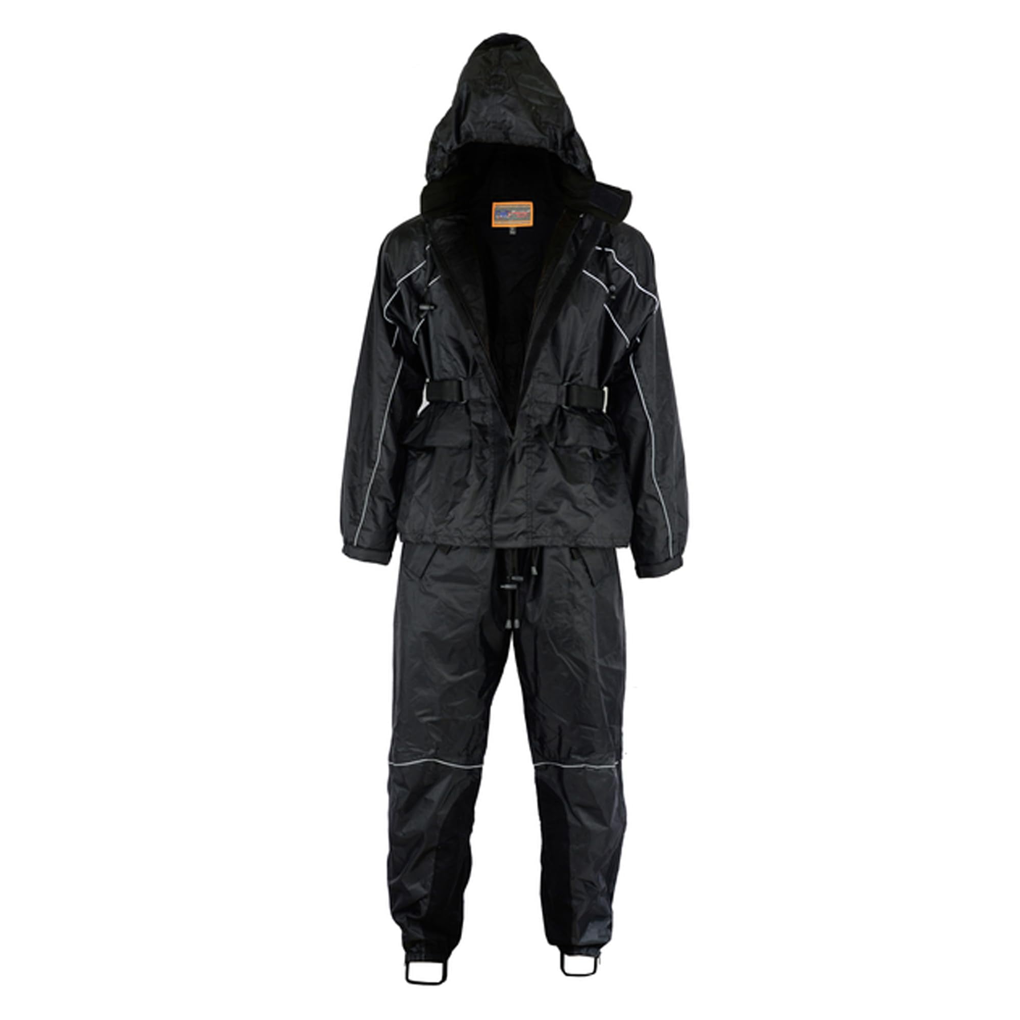 Daniel Smart Motorcycle Soft Polyester Rain Suit for Man Waterproof ...
