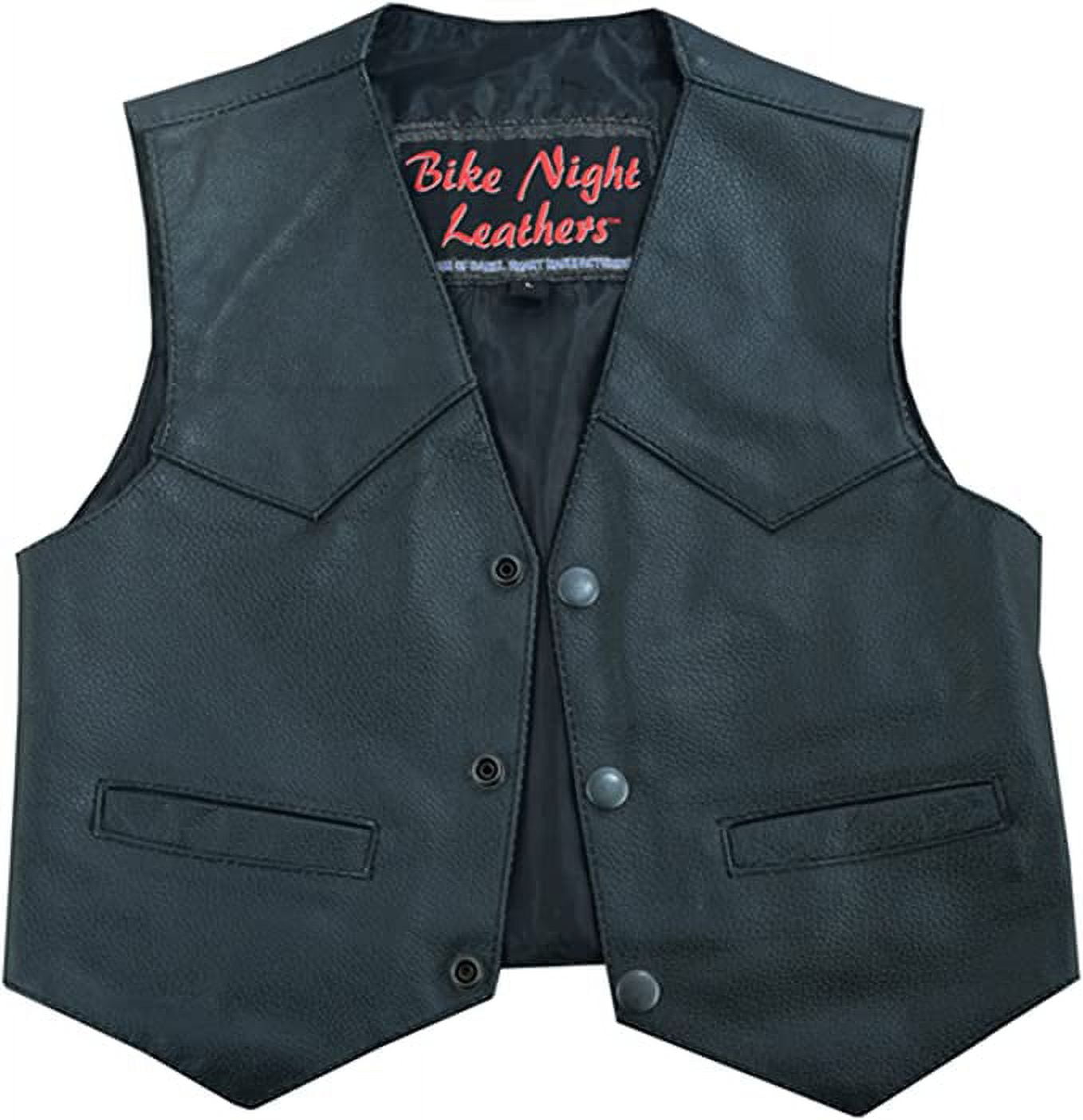 Daniel Smart Toddler leather Vest - Premium Cowhide Leather Toddlers ...