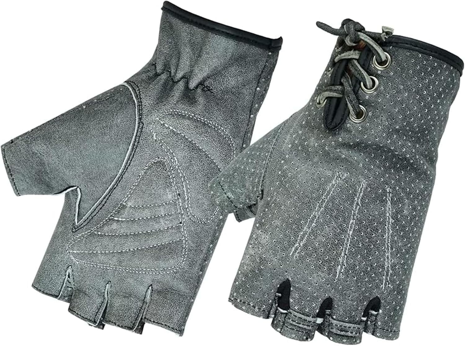 Daniel Smart Women’s Leather Gloves – Goat Leather - Washed Out Grey ...