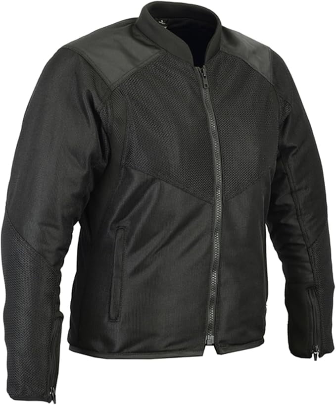 Daniel Smart Women’s Motorcycle Jacket - All Season Sporty Mesh Armored ...