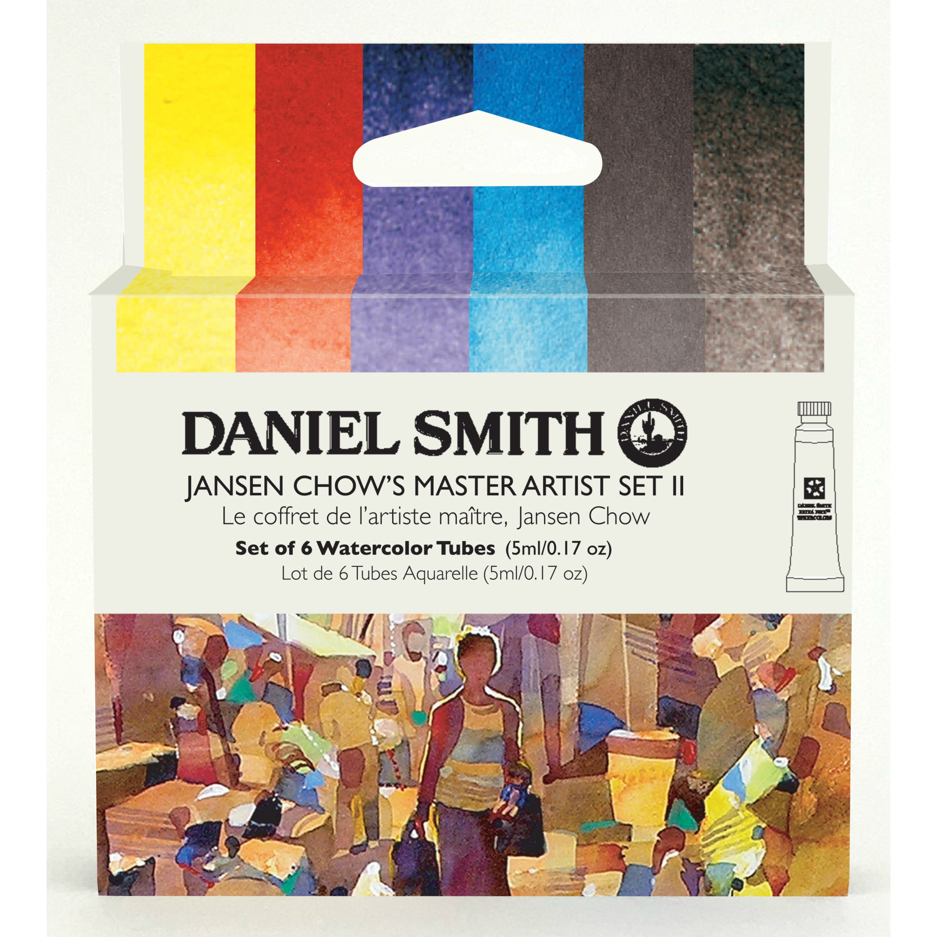Daniel Smith Artist Edition Watercolor Set, 5ml Tubes, Jansen Chow's 6 ...