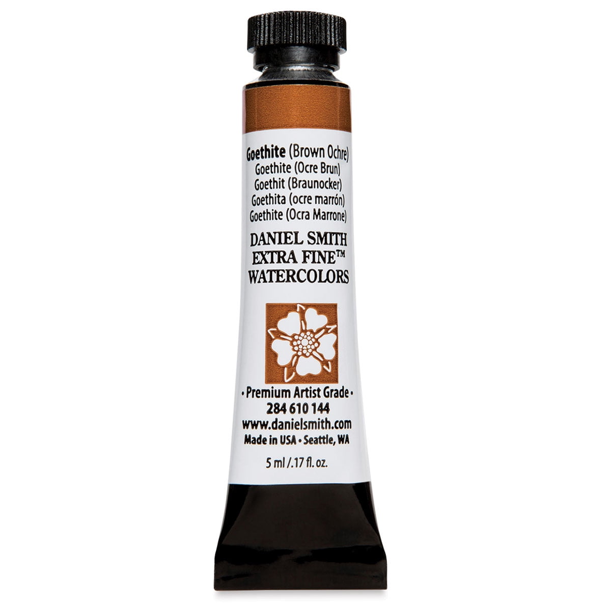 Daniel Smith Extra Fine Watercolor - Goethite Brown Ochre, 5 ml Tube ...