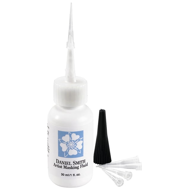 Daniel Smith Masking Fluid & 5-Tip Applicator System, 5ml - Walmart.com