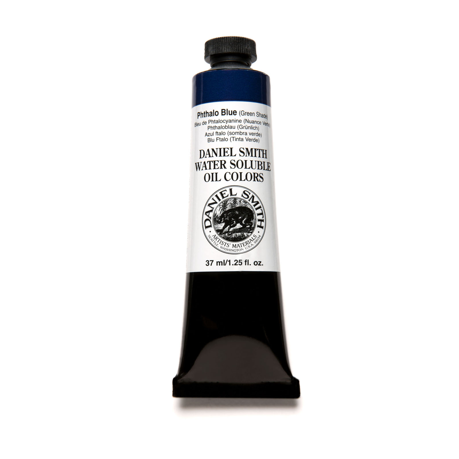 Daniel Smith Water-Soluble Oil Color, 37ml Tube, Pthalo Blue (Green ...