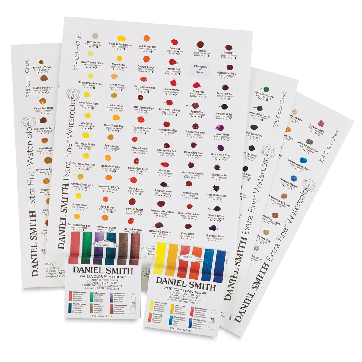 Daniel Smith Watercolor - 12-Color Set with FREE 238 Dot Card - Walmart.com