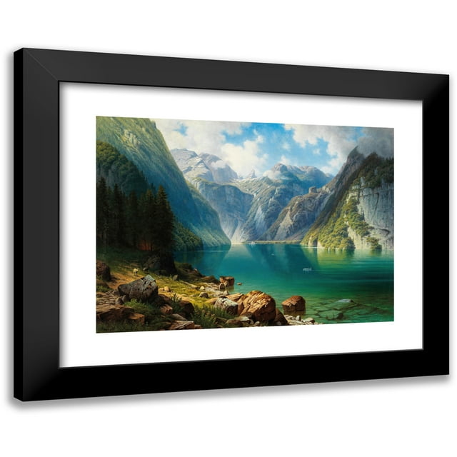 Daniel Somogyi 14x11 Black Modern Framed Museum Art Print Titled - A ...
