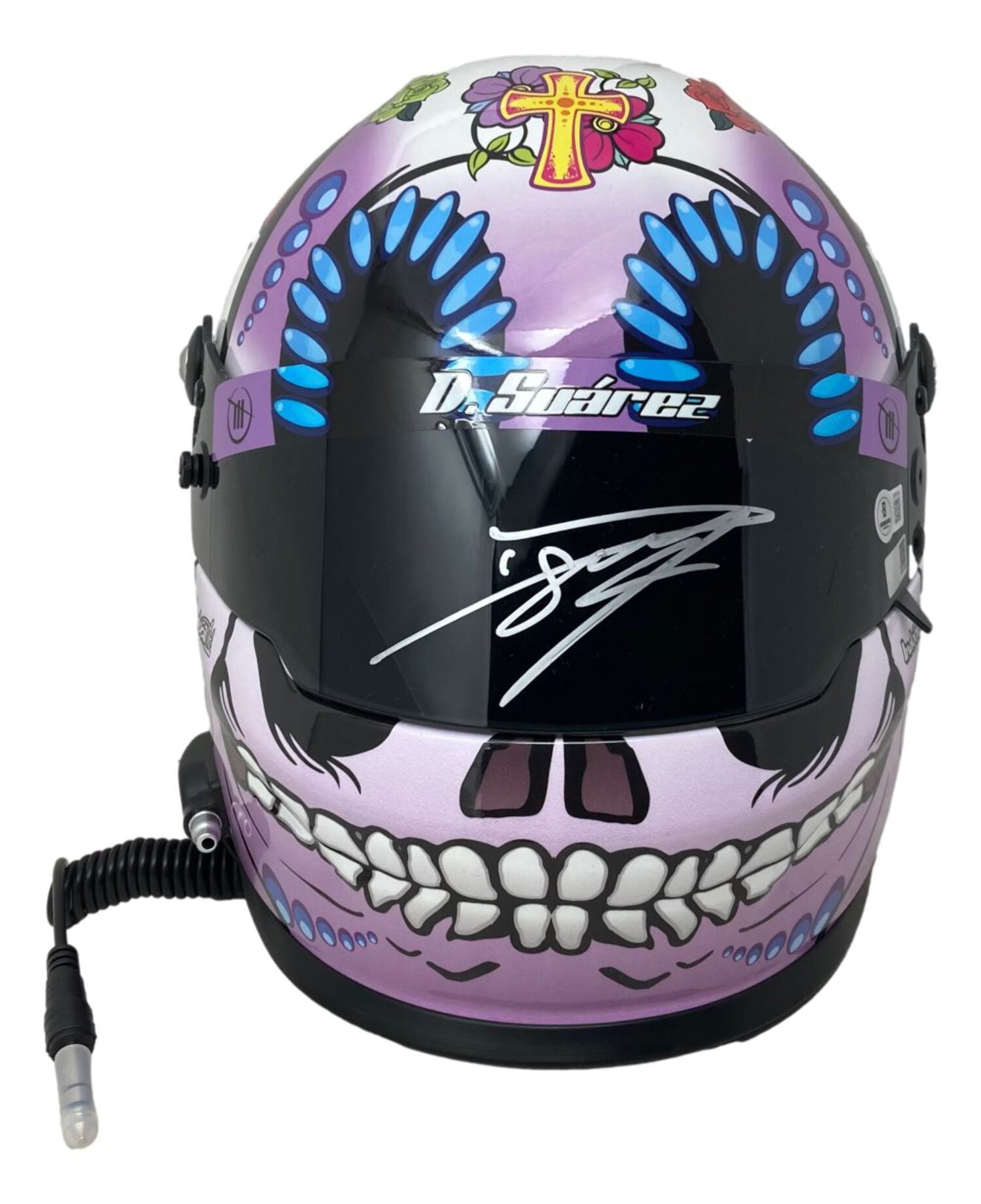 Daniel Suarez Signed NASCAR Day Of The Dead Full Size Replica Racing ...