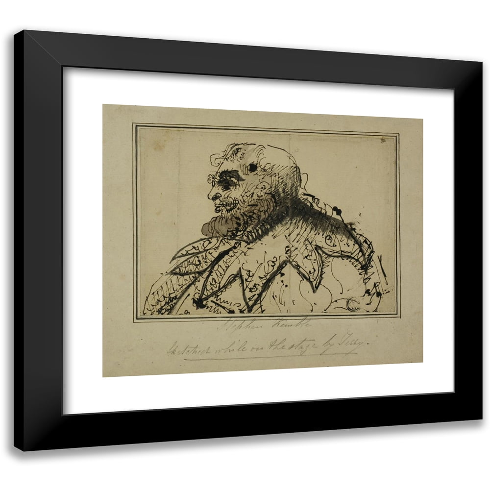 Daniel Terry 14x12 Black Modern Framed Museum Art Print Titled ...
