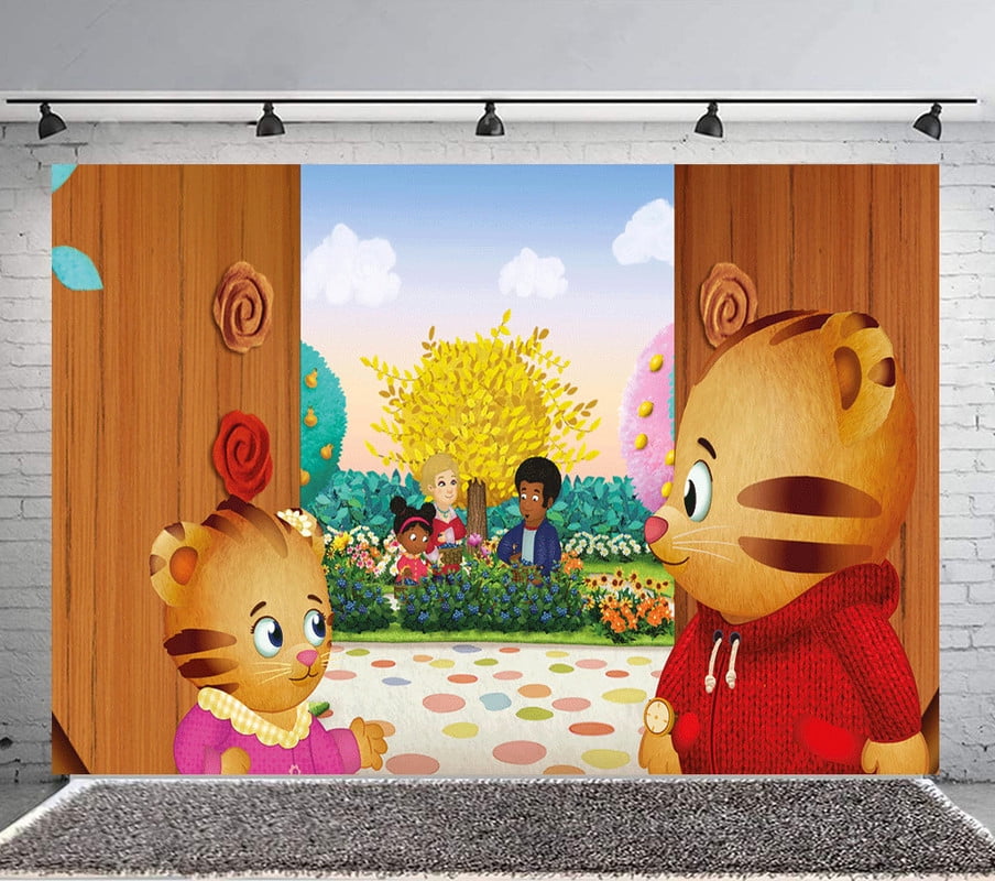 Daniel Tiger Backdrop Banner Party Supplies Poster Movie Theme ...