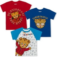 Daniel Tiger Toddler Boys Girls Long Sleeve Tee DTST015LS - Walmart.com