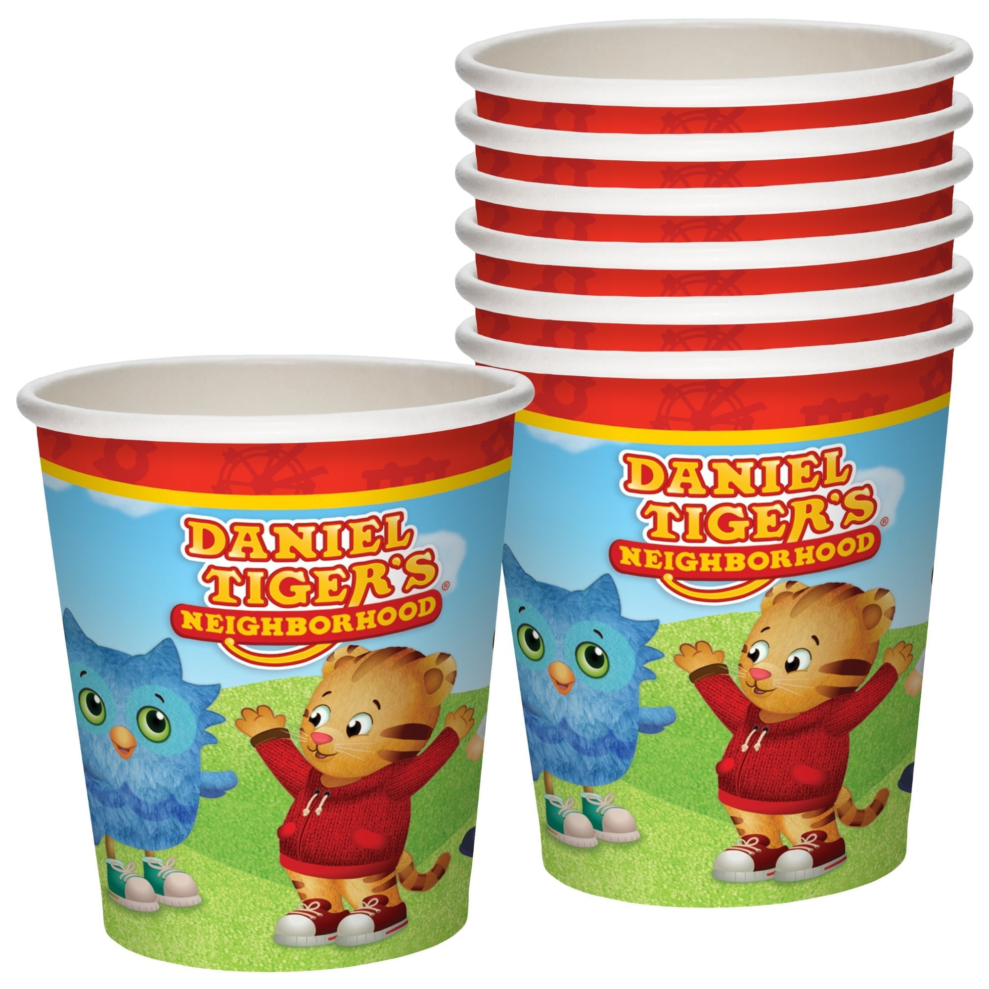 Daniel Tiger Cups 16 Count - Daniel Tiger Birthday Supplies - Walmart.com
