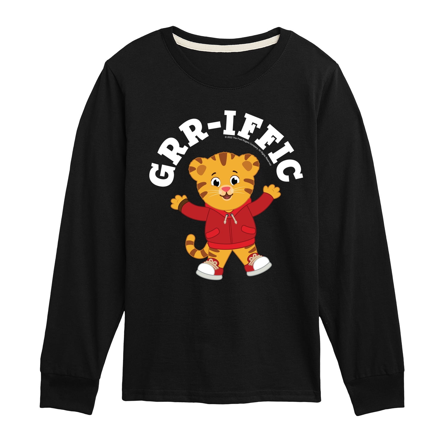 Daniel Tiger - Grrific Daniel Tiger - Kids Long Sleeve T-Shirt ...