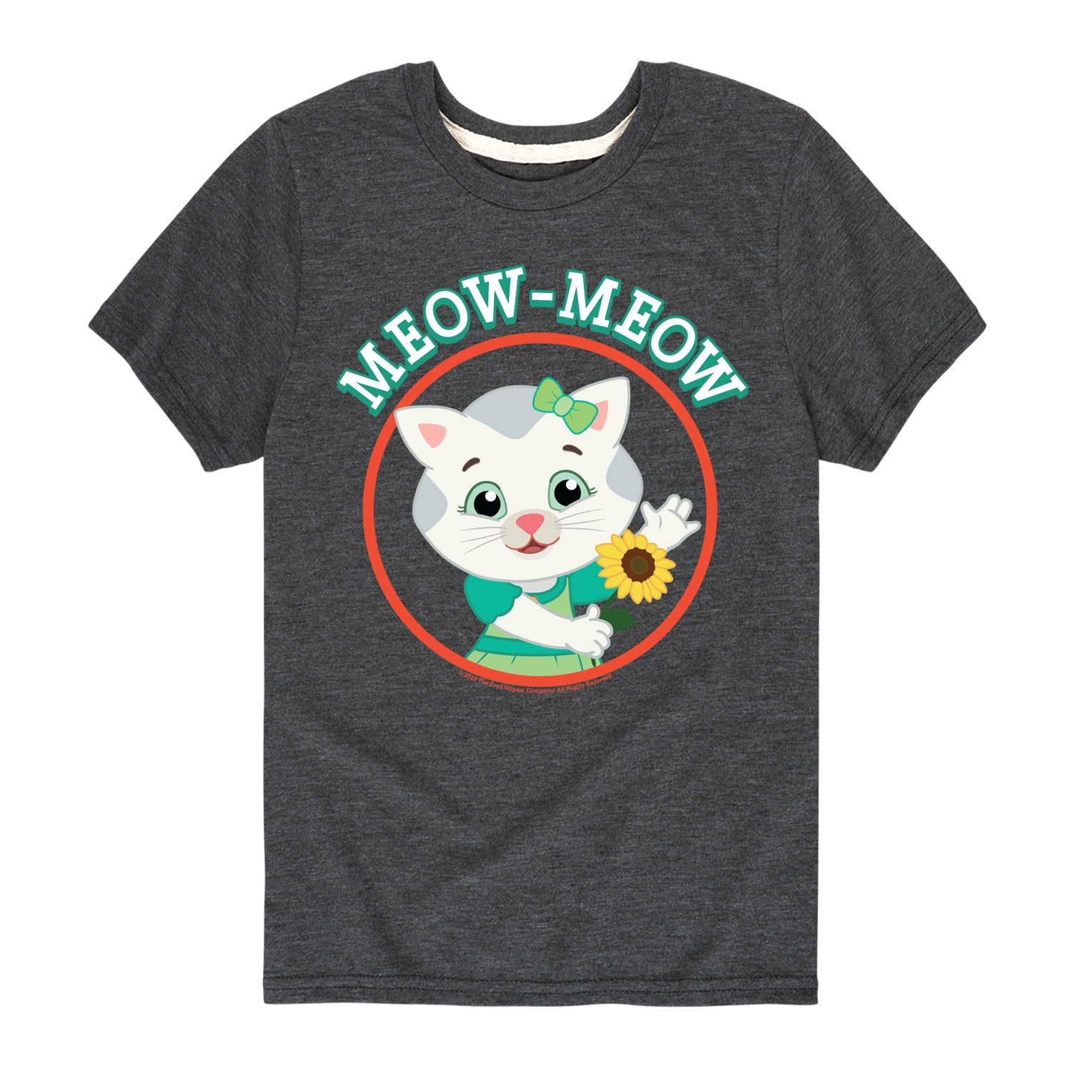 Daniel Tiger - Meow Meow Katerina Kittycat - Youth Short Sleeve T-Shirt ...