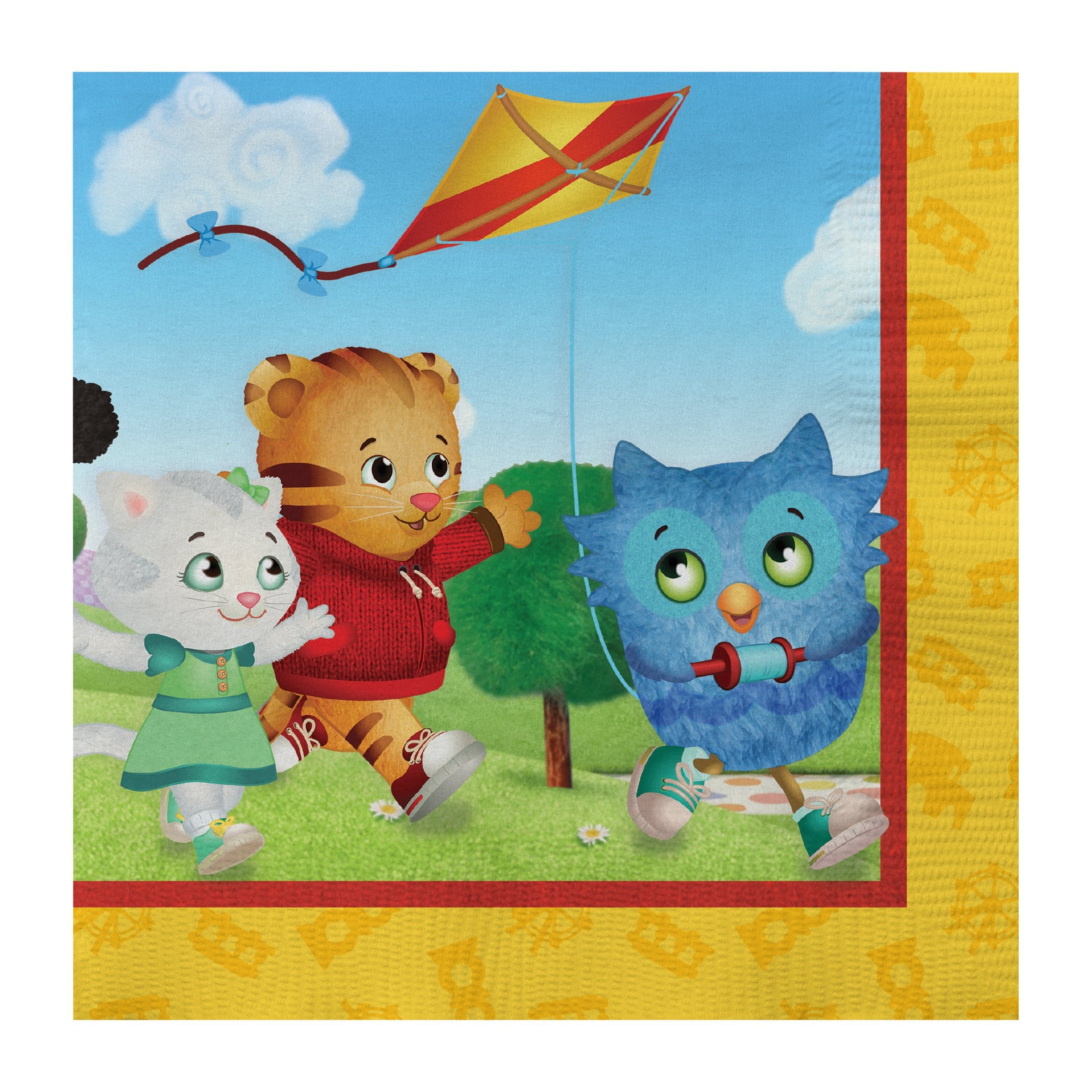 Daniel Tiger Napkins 48 Count - Daniel Tiger Birthday Supplies ...