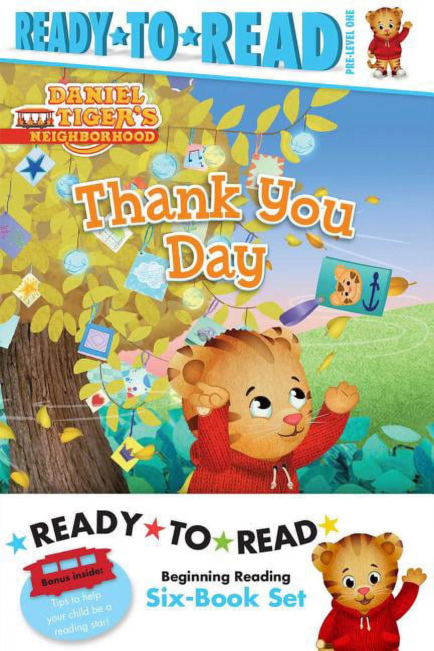 Daniel Tiger Ready-To-Read Value Pack: Thank You Day; Friends Help Each ...
