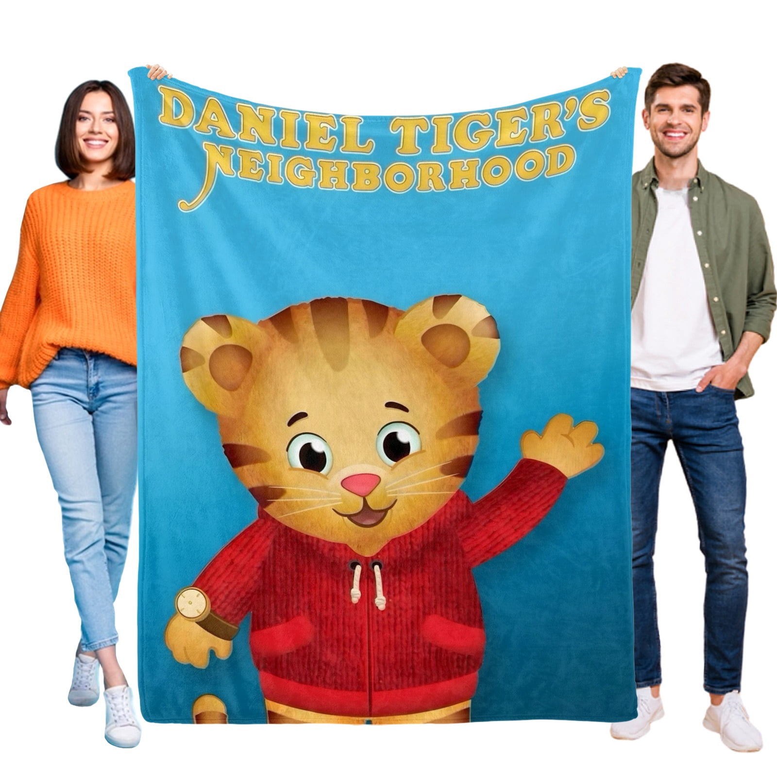 Daniel Tiger's Neighborhood-Anti-Pilling Flannel Blanket Soft ...