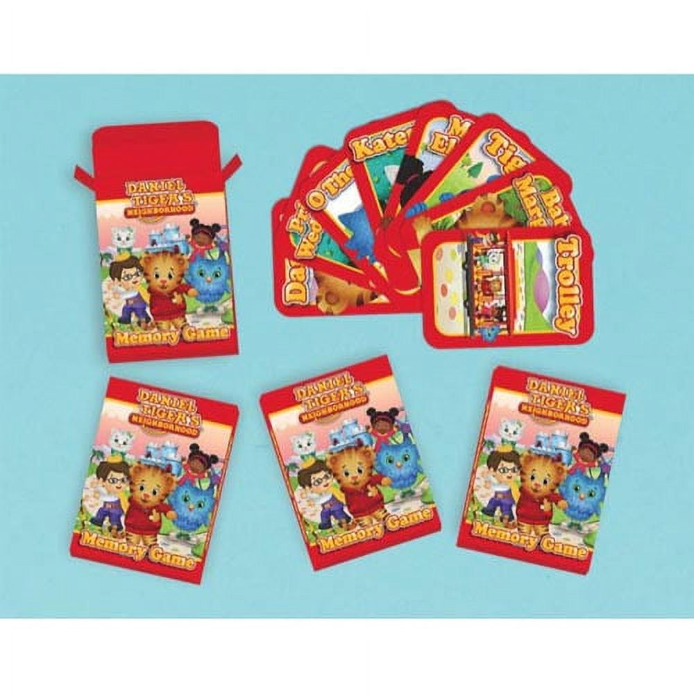 Daniel Tiger's Neighborhood Mini Memory Games / Favors (6ct) - Walmart ...