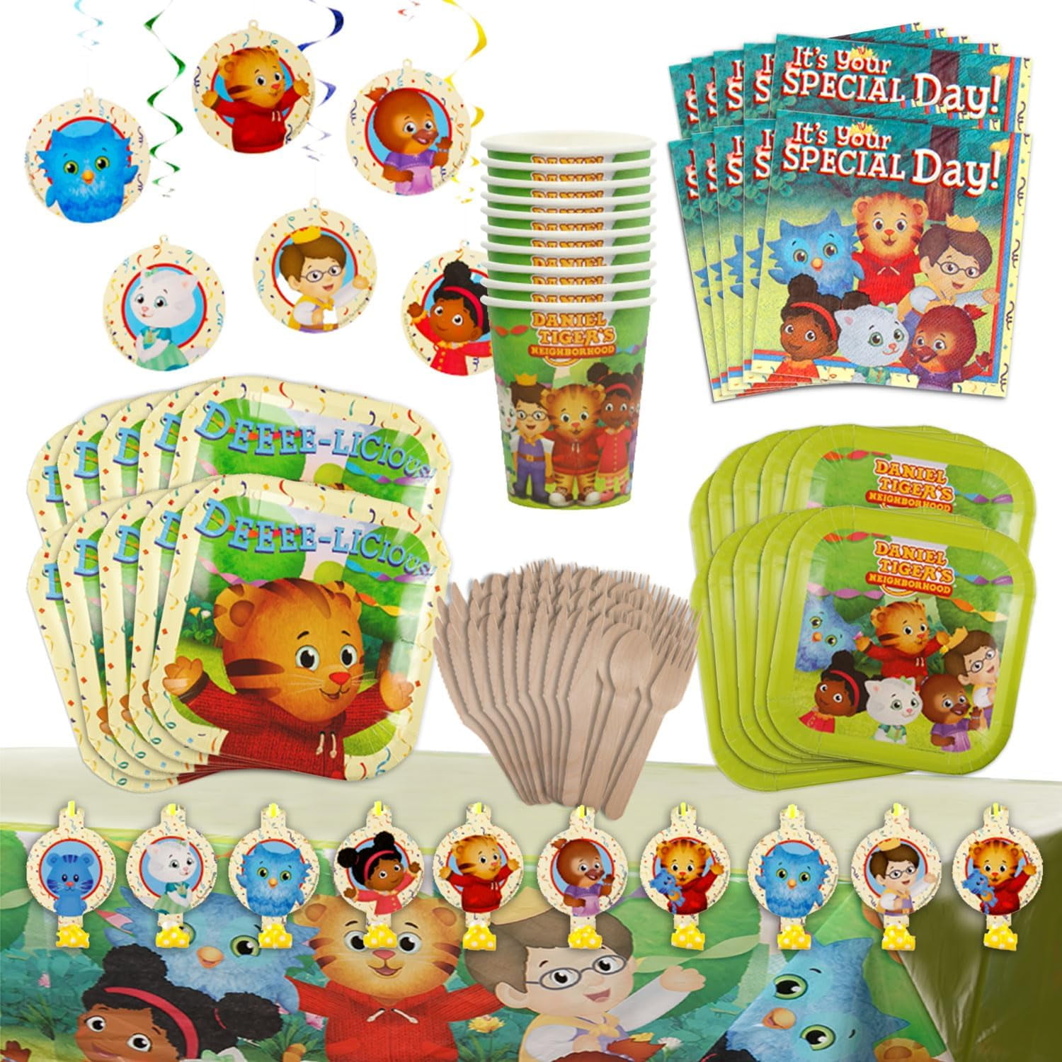 Daniel Tiger's Neighborhood Party-In-A-Box: Quality Decorations ...