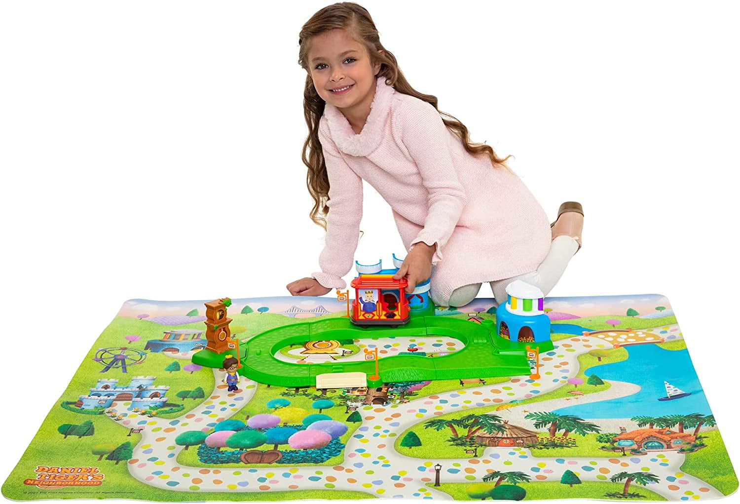 Daniel Tiger's Neighborhood Playmat Playset - Walmart.com