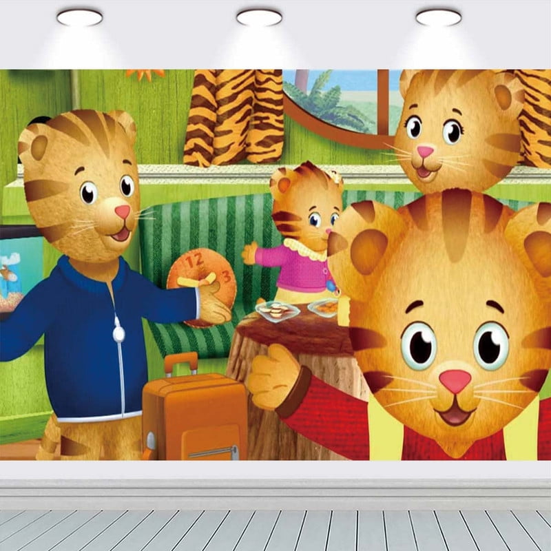 Daniel Tiger's Neighborhood Poster Wall Decor Birthday Banner Backdrop ...