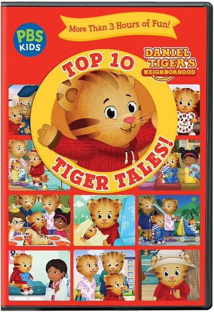 Daniel Tiger's Neighborhood: Top 10 Tiger Tales! (DVD), PBS (Direct ...