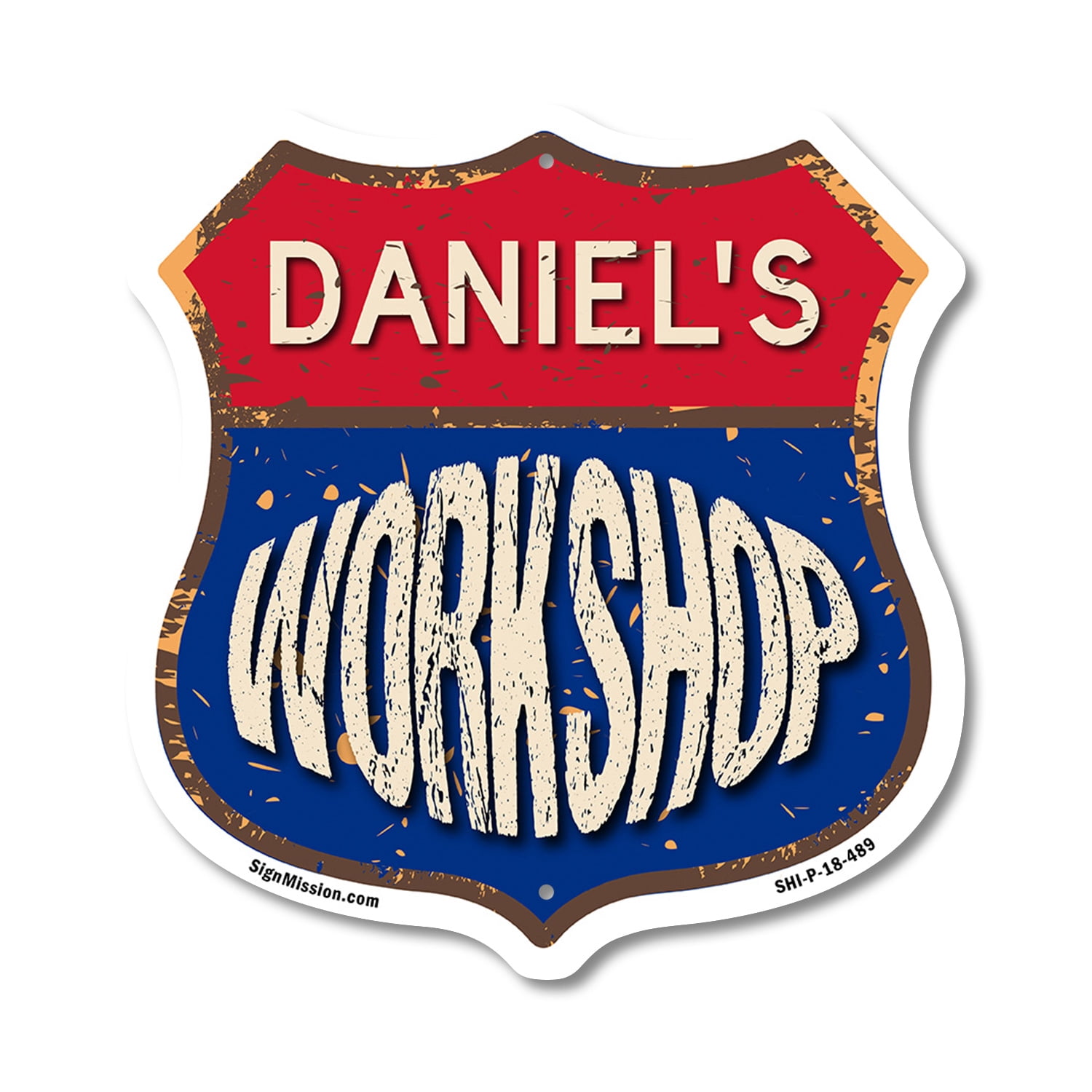 Daniel's Workshop 18 inch X 18 inch Shield Shaped Commercial Grade ...