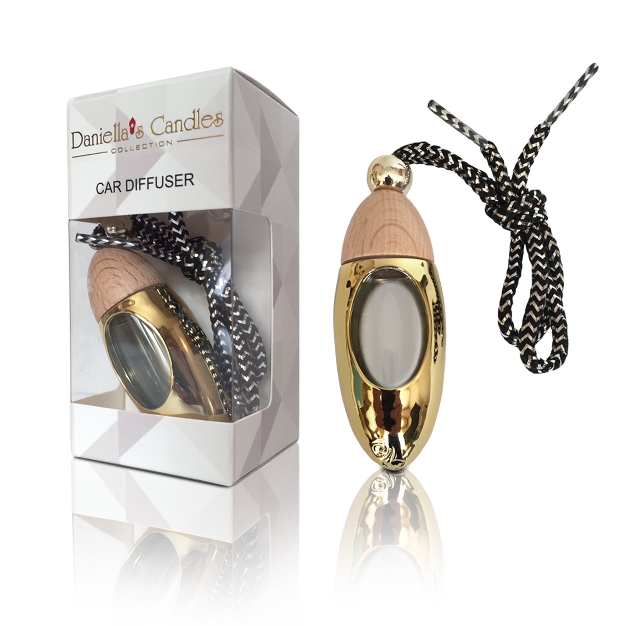 Daniella's Candles Car Diffuser Air Freshener Honeysuckle Jasmine ...
