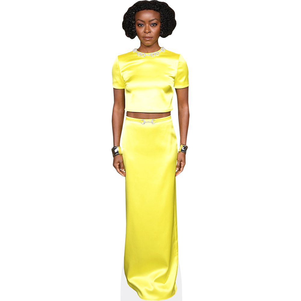 Danielle Deadwyler (Yellow) Mini Size Cutout. Standee. - Walmart.com