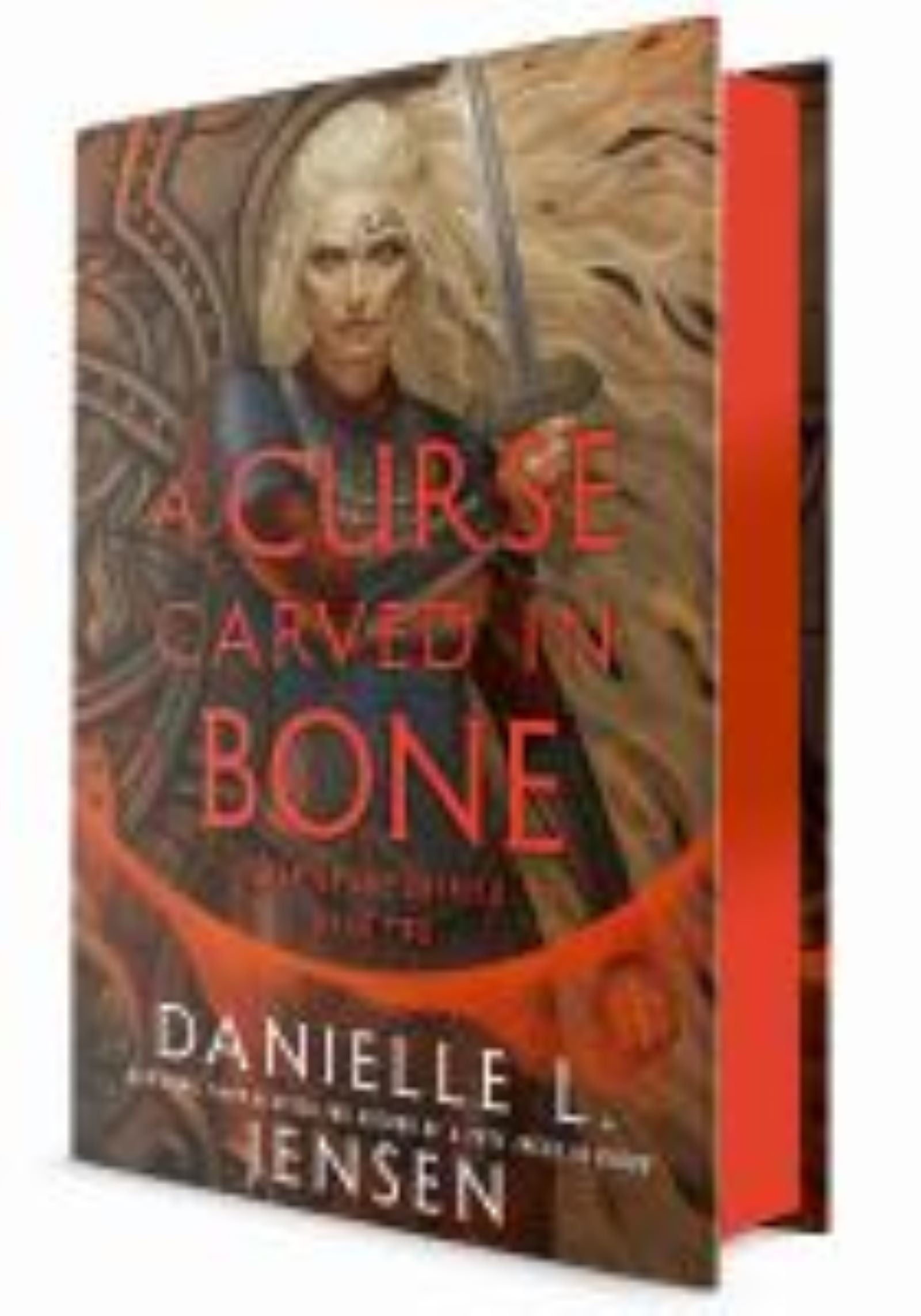 Free Shipping! Danielle L Jensen A Curse Carved in Bone Hardcover ...