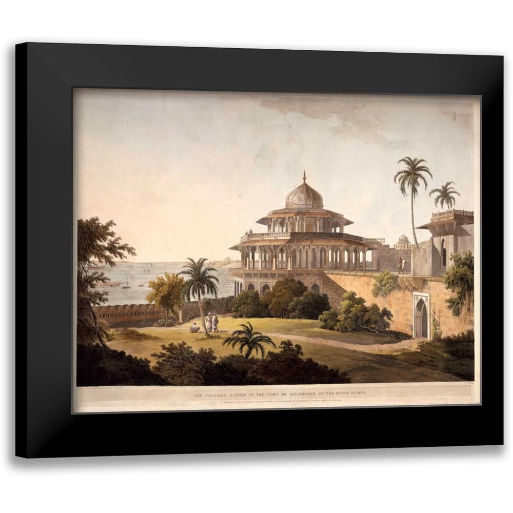Daniells,Thomas and Wm 24x20 Black Modern Framed Museum Art Print ...