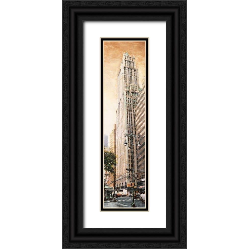 Daniels, Matthew 11x32 Black Ornate Wood Framed with Double Matting ...