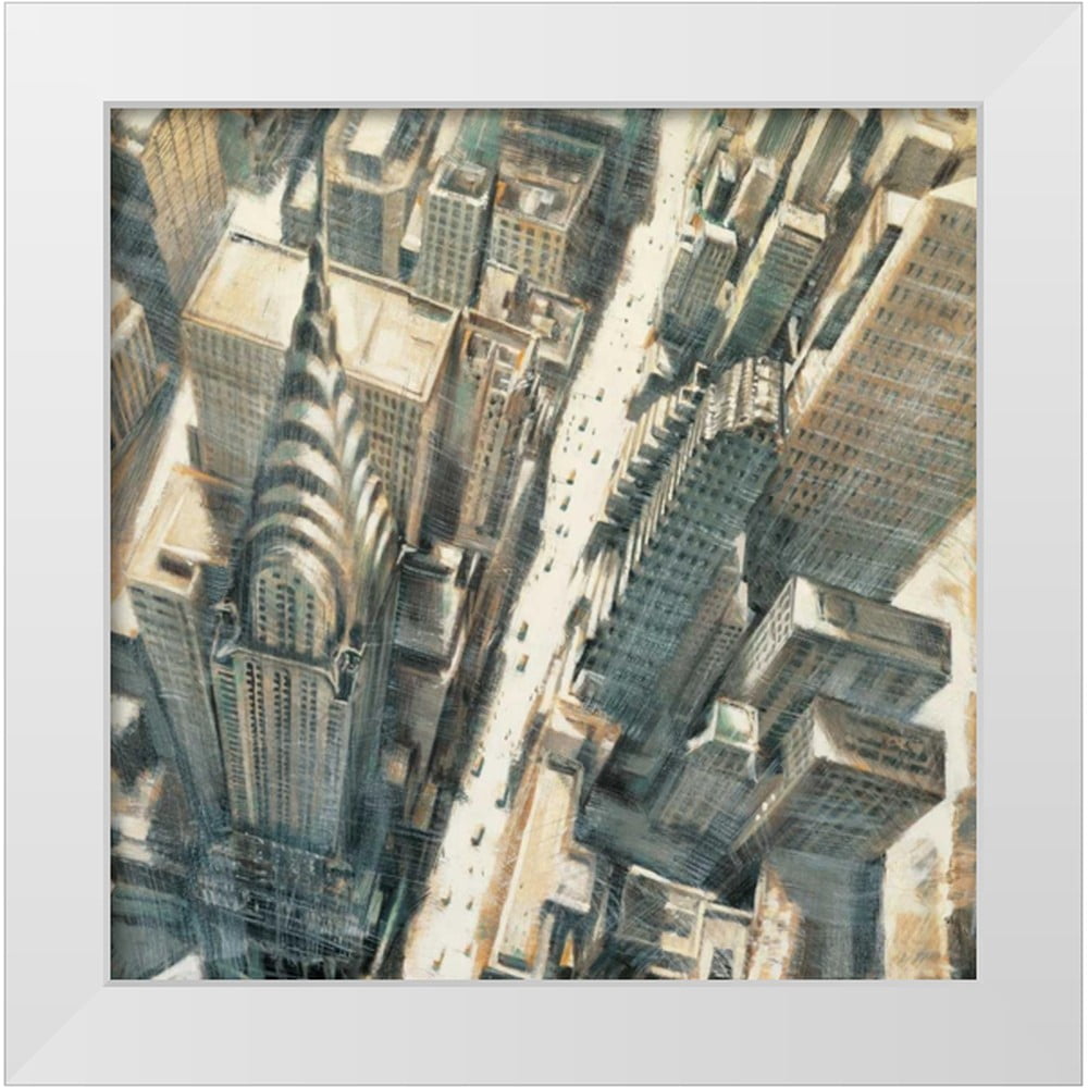 Daniels, Matthew 15x15 White Modern Wood Framed Museum Art Print Titled ...
