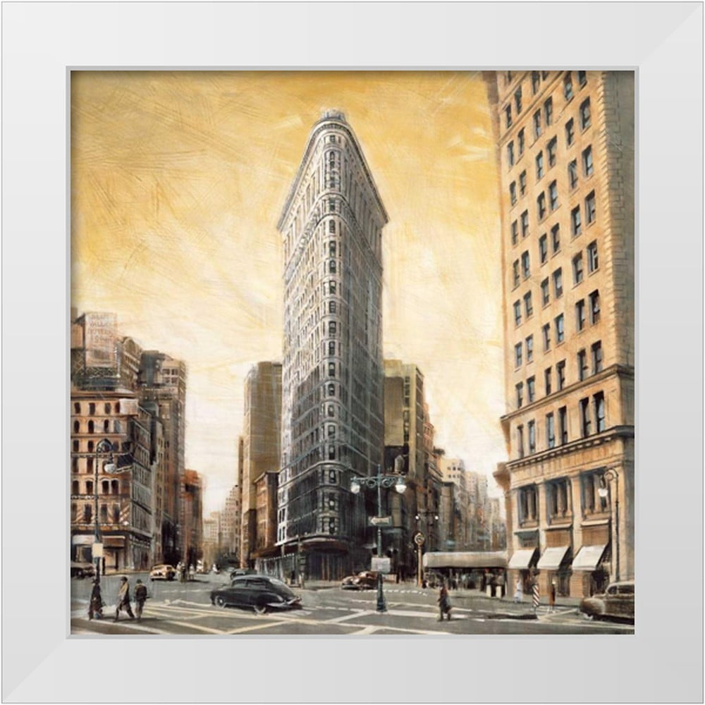 Daniels, Matthew 15x15 White Modern Wood Framed Museum Art Print Titled ...