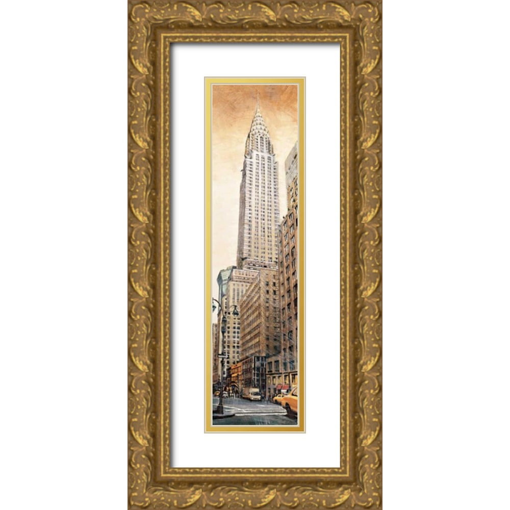 Daniels, Matthew 8x18 Gold Ornate Wood Framed with Double Matting ...