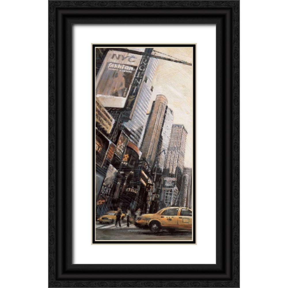 Daniels, Matthew 9x14 Black Ornate Wood Framed with Double Matting ...