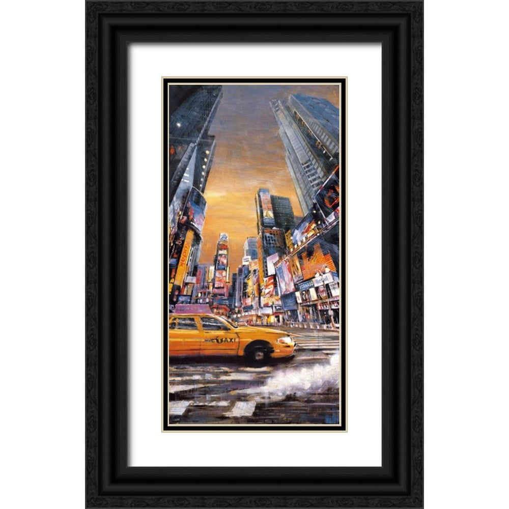 Daniels, Matthew 9x14 Black Ornate Wood Framed with Double Matting ...