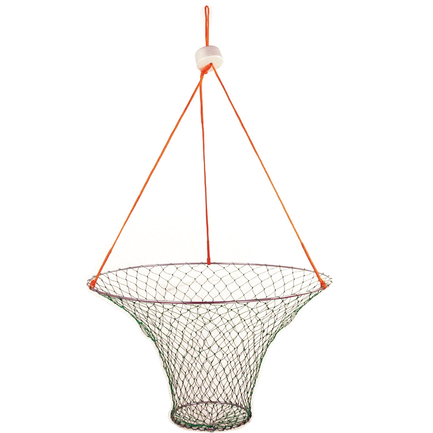 "Danielson Pacific Crab Net with Braided Rope Harness, 30"" Upper Ring ...