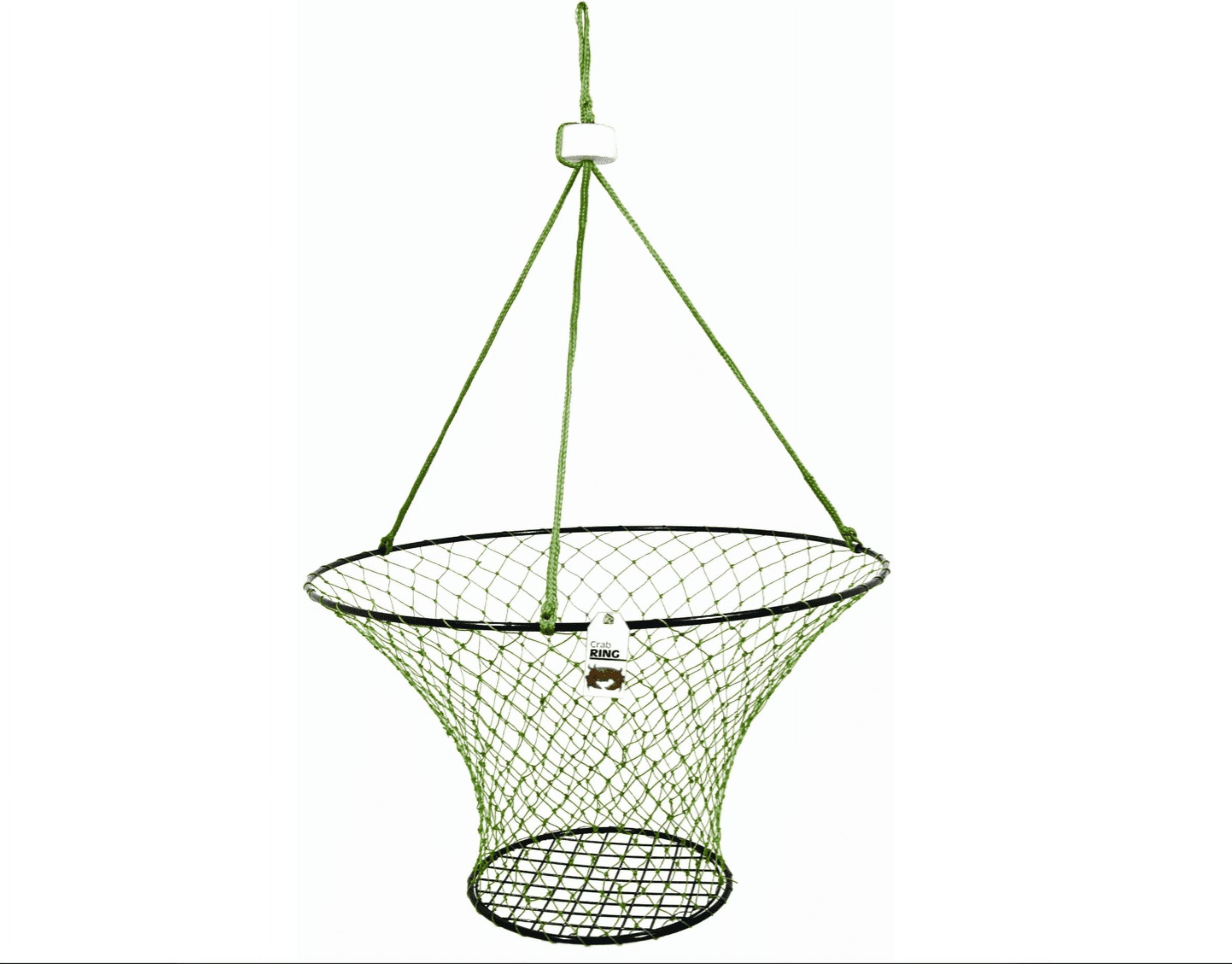 "Danielson Deluxe Pacific Crab Net with Rope and 32"" Steel Ring ...