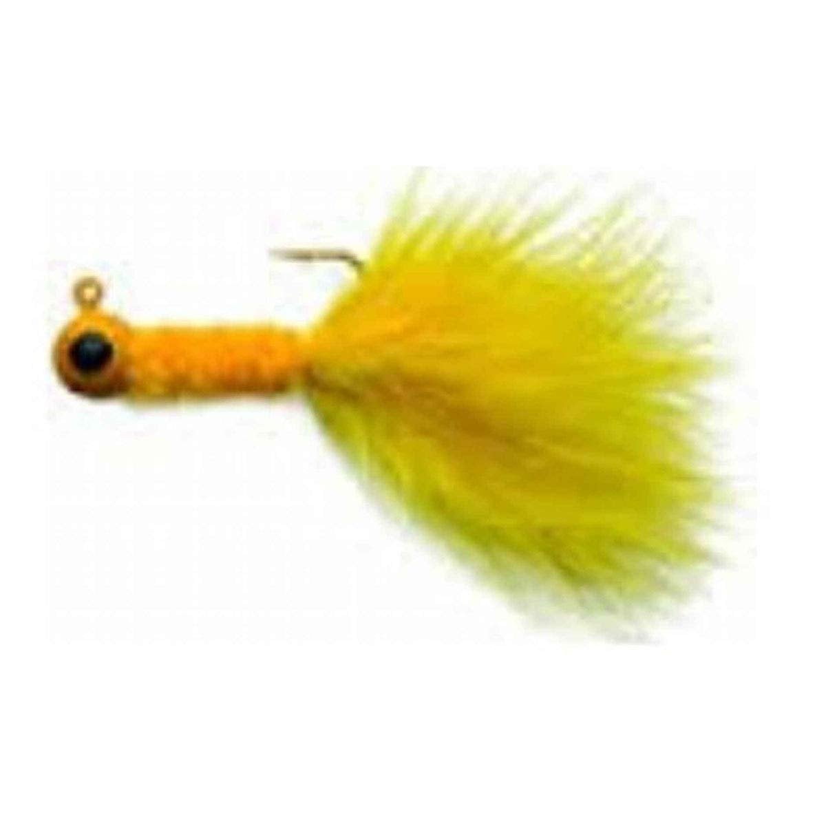 Danielson JGC132YYY Crappie Jig 1/32oz Yellow - Walmart.com