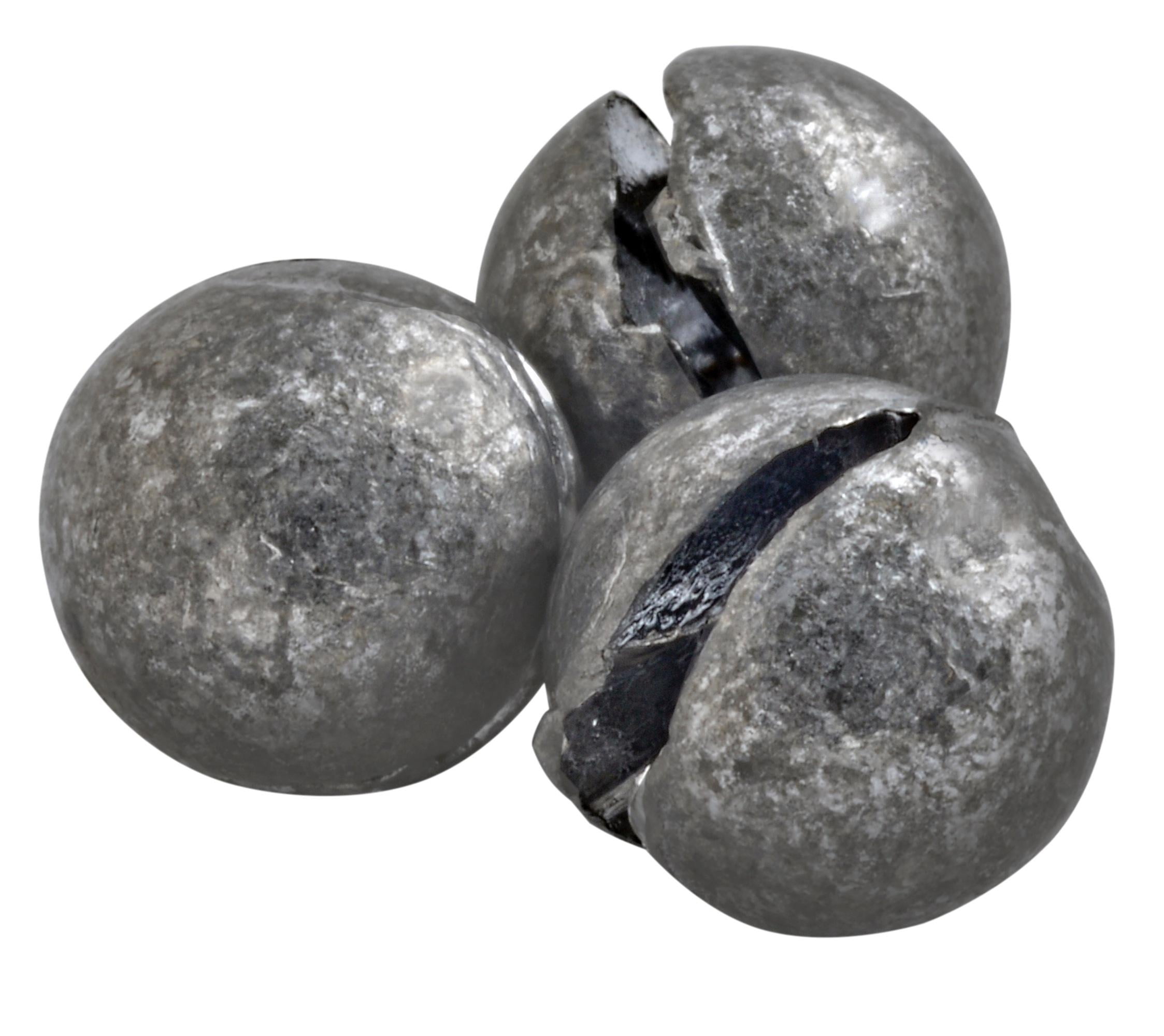 Danielson Lead Round Split Shot Sinker Size BB - Walmart.com