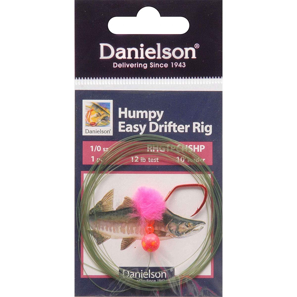 Danielson RIG HUMPY Easy Drifter FRR/RED/RRRR - Walmart.com